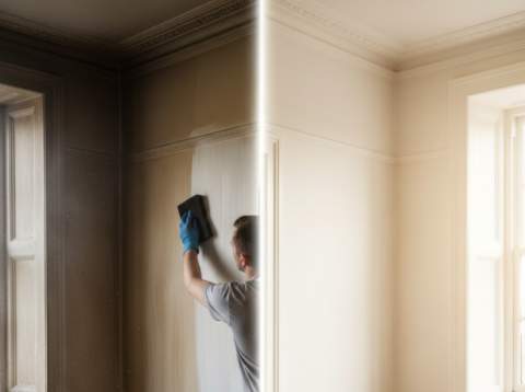 How to Clean Smoke `Off Walls and Ceilings? Remove Damage UK